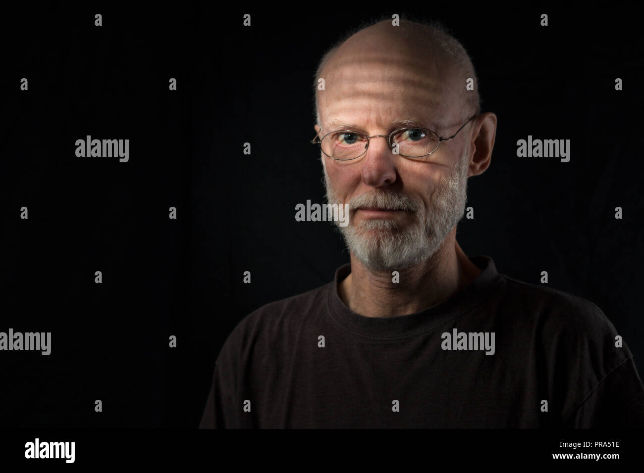 Candid portrait retired man hi-res stock photography and images - Alamy