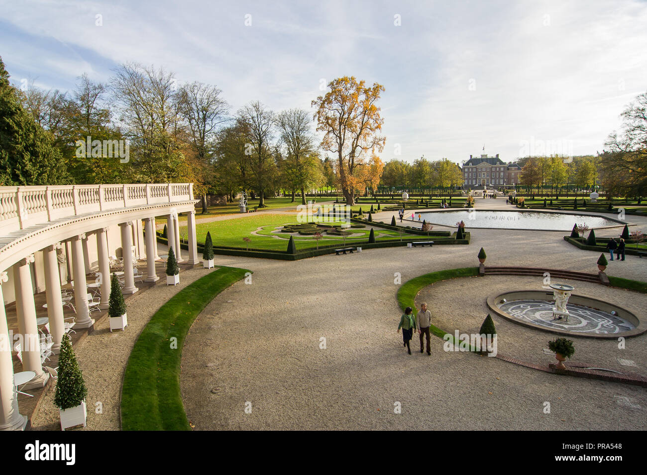 Dutch Palace "het Loo" garden Stock Photo - Alamy