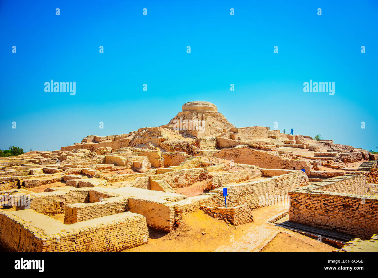 Mohenjo Daro, Sindh Pakistan - February 28, 2023: Main City Indus ...