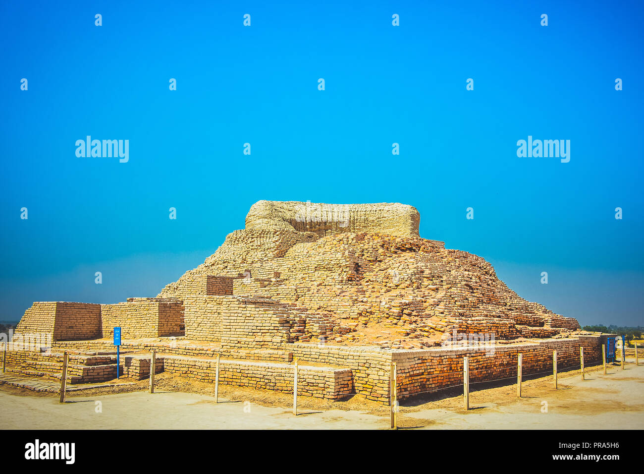Mohenjo Daro, Sindh Pakistan - February 28, 2023: Main City Indus ...