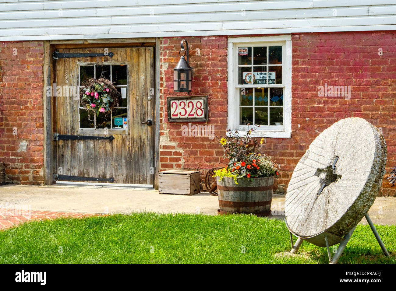 Silver Lake Mill, 2328 Silver Lake Road, Dayton, Virginia Stock Photo ...