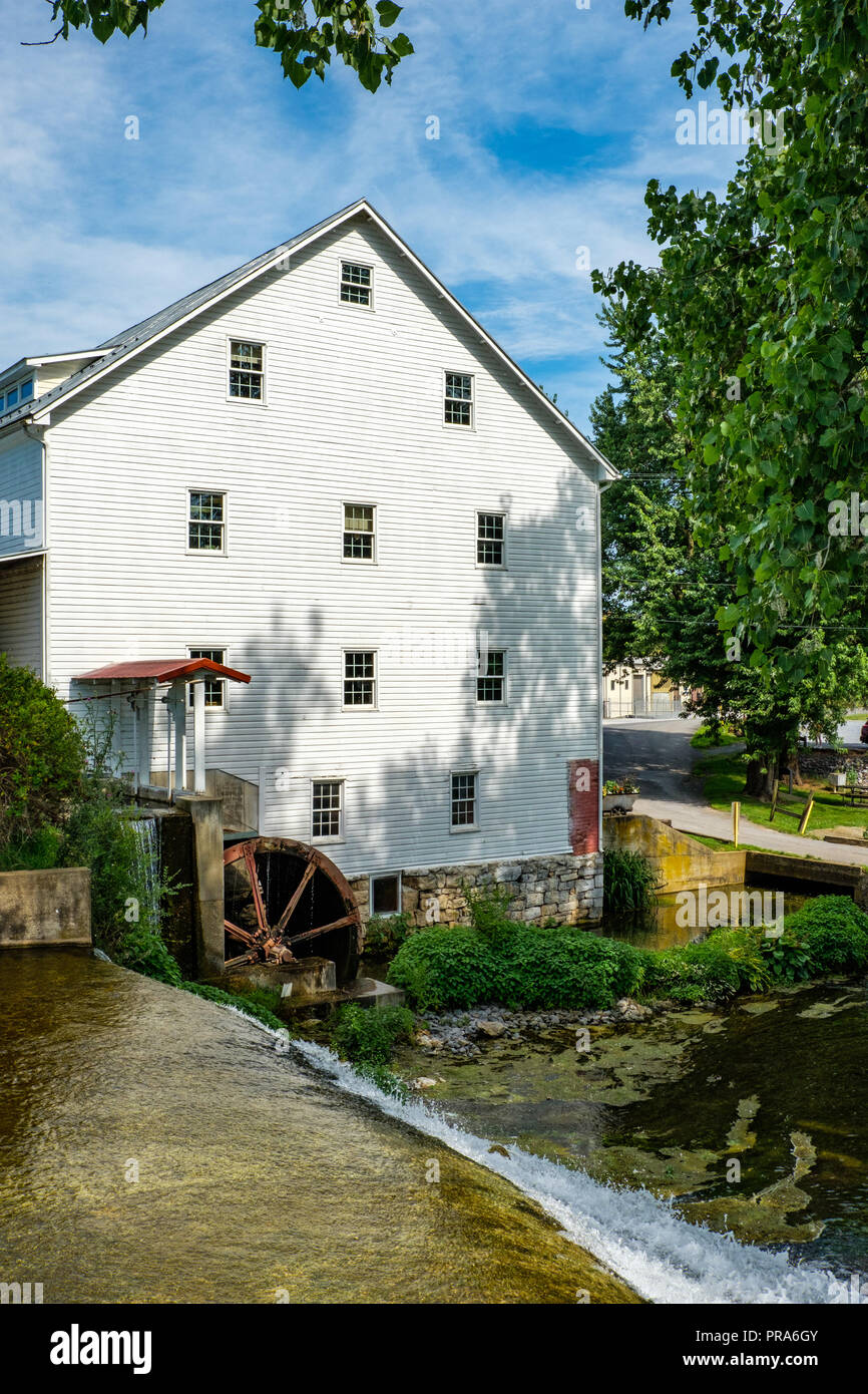 Silver Lake Mill, 2328 Silver Lake Road, Dayton, Virginia Stock Photo ...