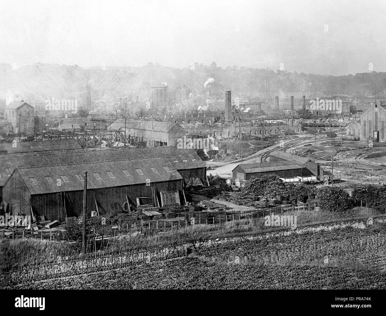Early 1900s factory Black and White Stock Photos & Images - Alamy