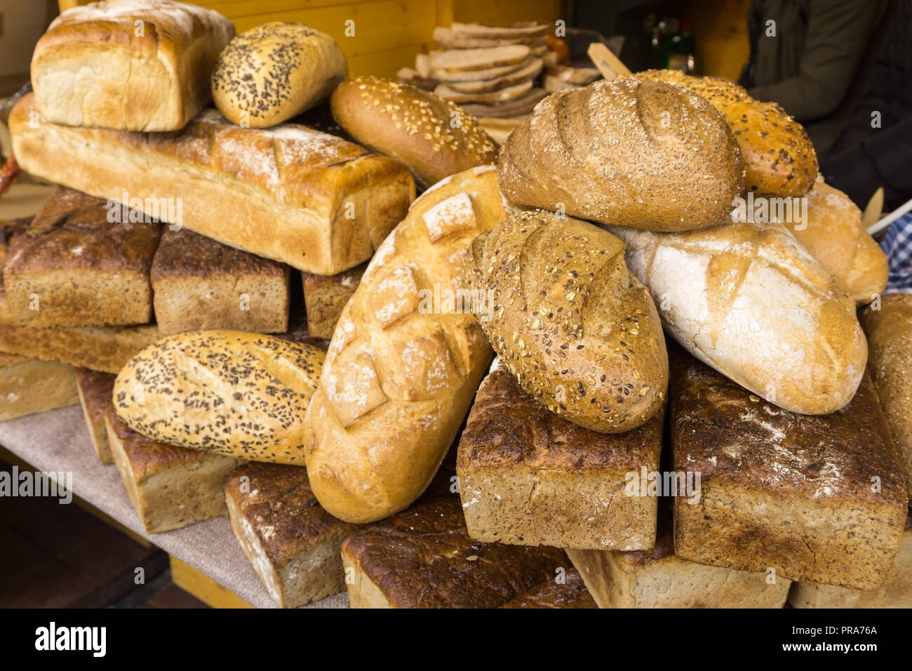 Baking traditional bread hi-res stock photography and images - Alamy