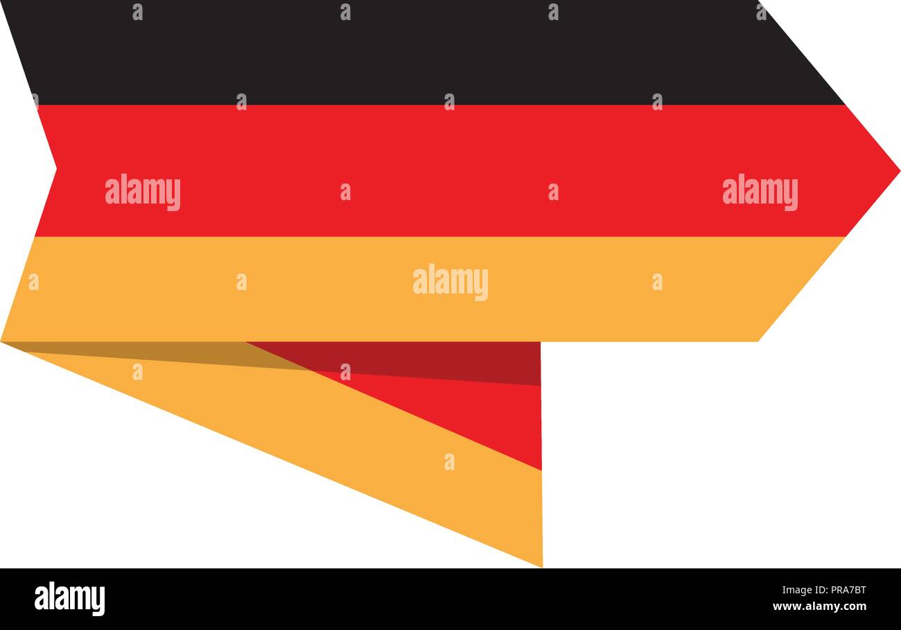Flag of Germany on a label Stock Vector Image & Art - Alamy