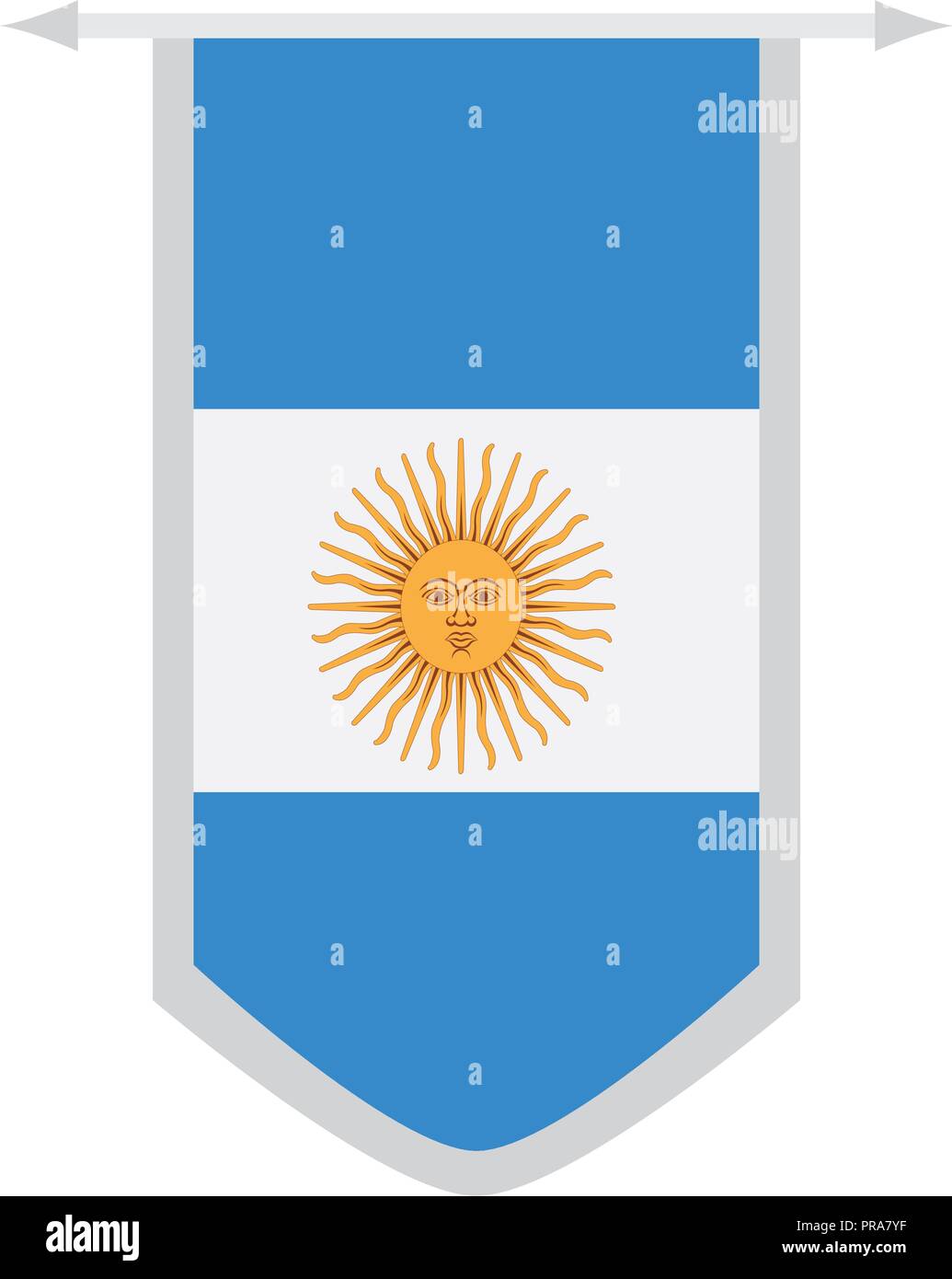 Argentina flag on abstract Stock Vector Images - Alamy
