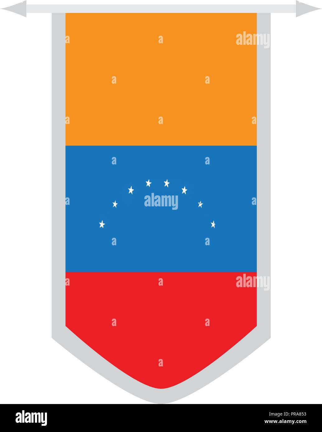 Flag design venezuelan on Stock Vector Images - Alamy