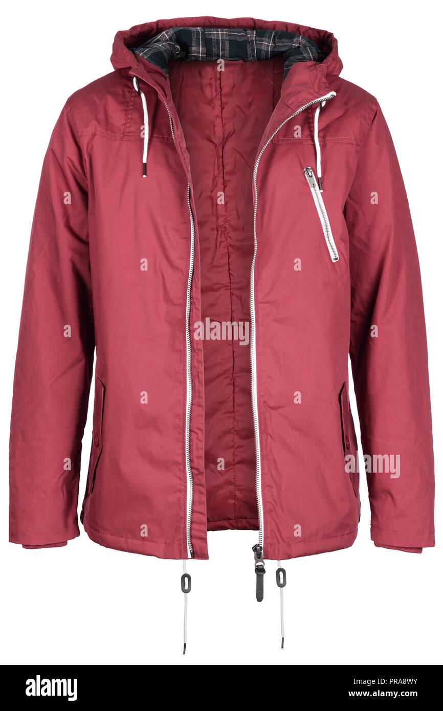 Unzipped jacket Cut Out Stock Images & Pictures - Alamy