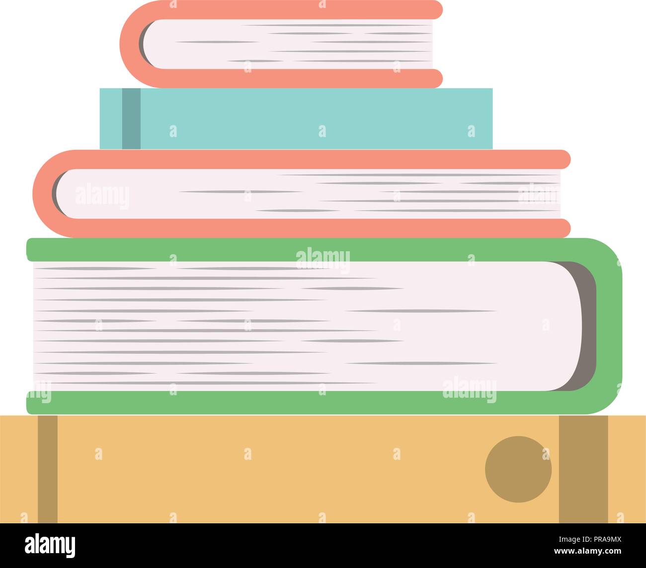 pile text books isolated icon Stock Vector Image & Art - Alamy