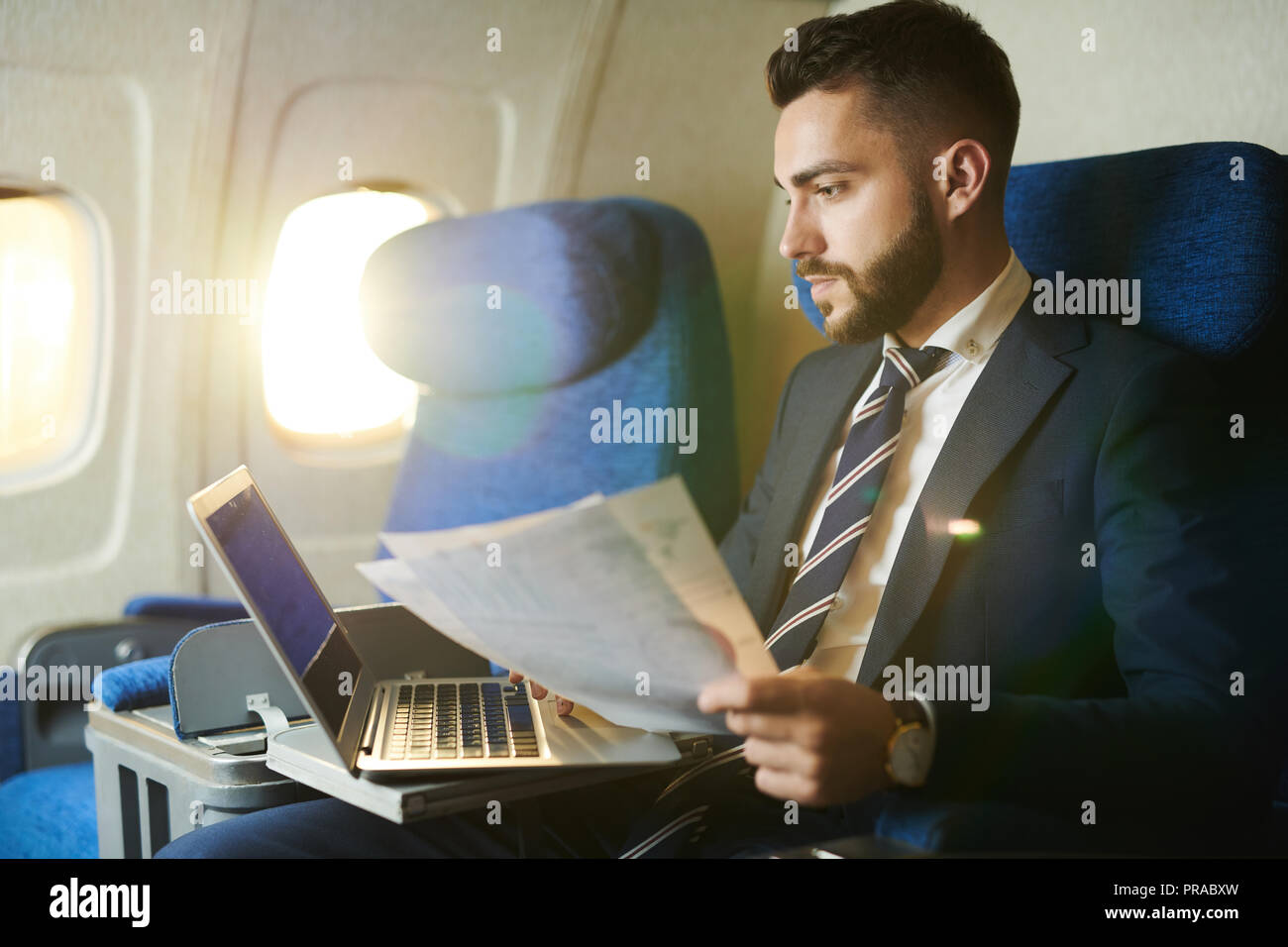Handsome man beard using hi-res stock photography and images - Alamy