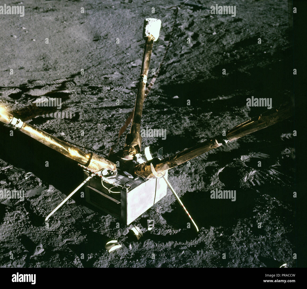 Sitting on the lunar surface, this magnetometer provided new data on ...
