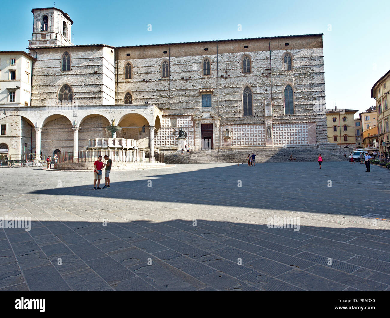 Italy perugia san lorenzo cathedral hi-res stock photography and images ...