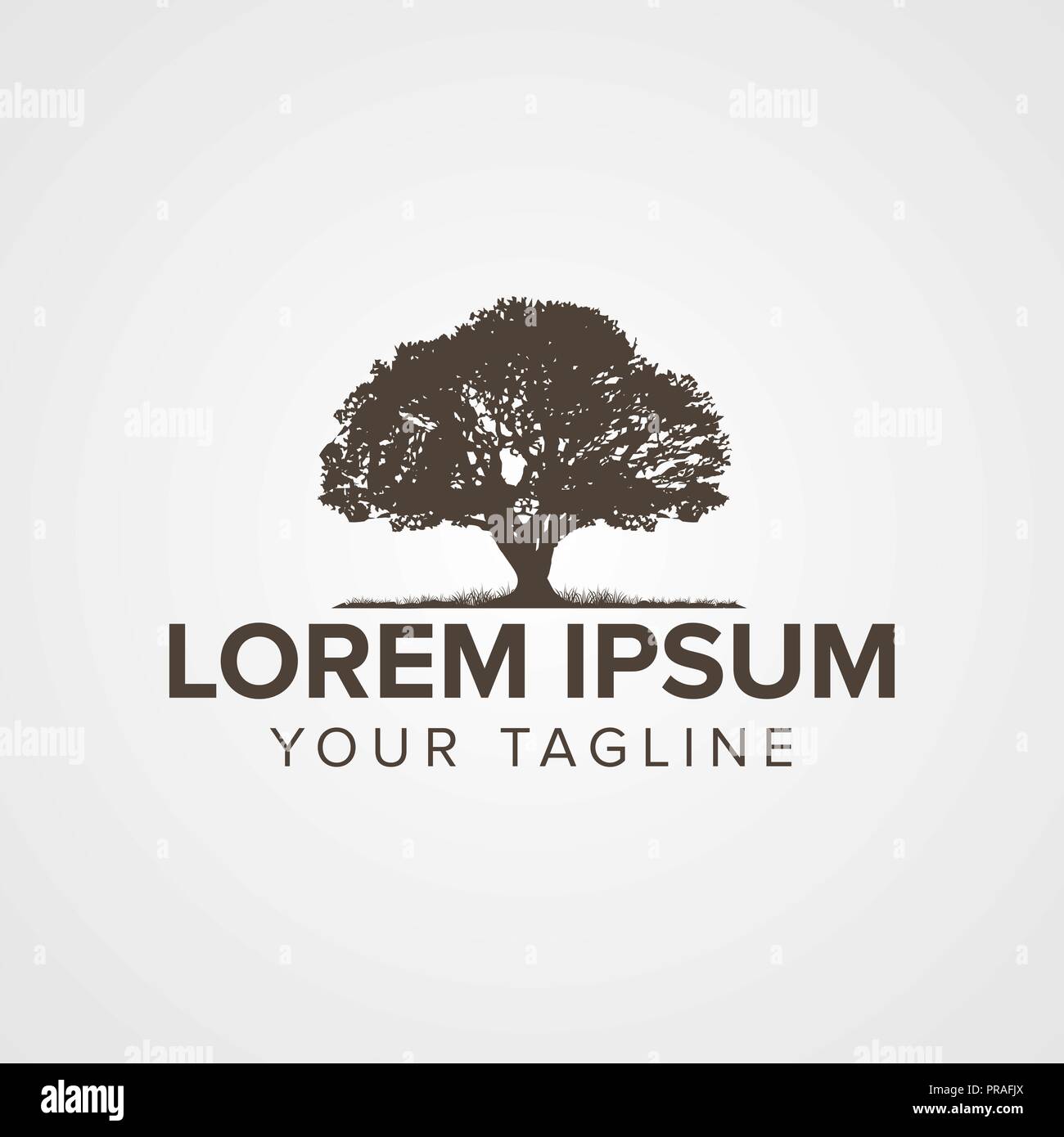 Creative tree logo concept design with chromatic color, simple and ...