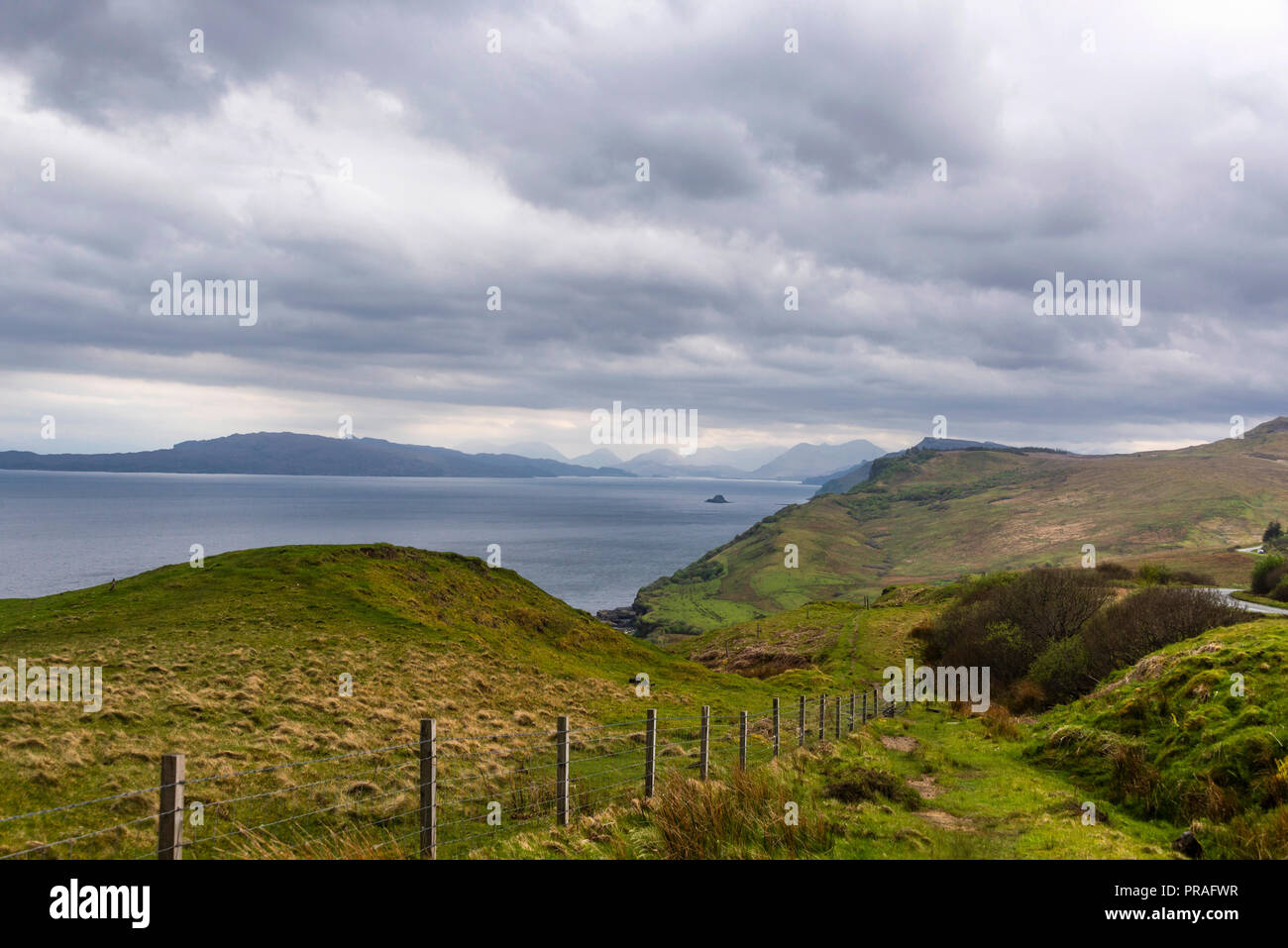 landscape of the Isle of Skye in a spring day Stock Photo - Alamy