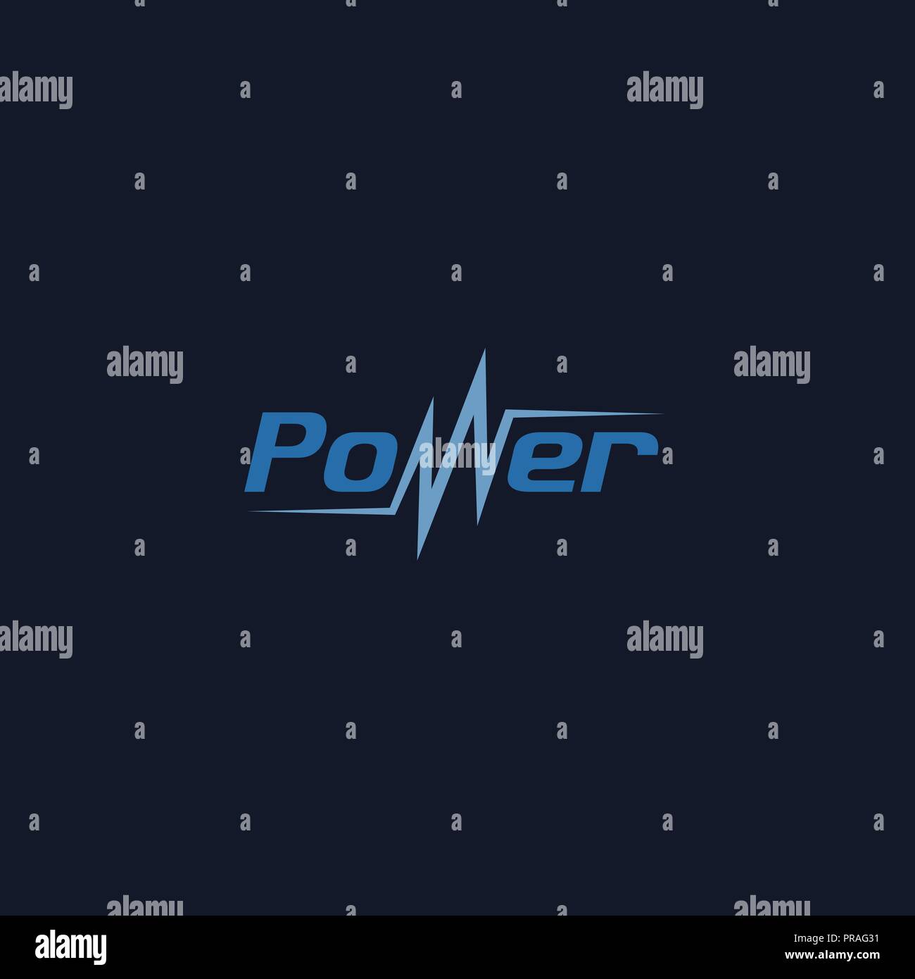 Creative Power Logo concept design templates Stock Vector Image & Art ...