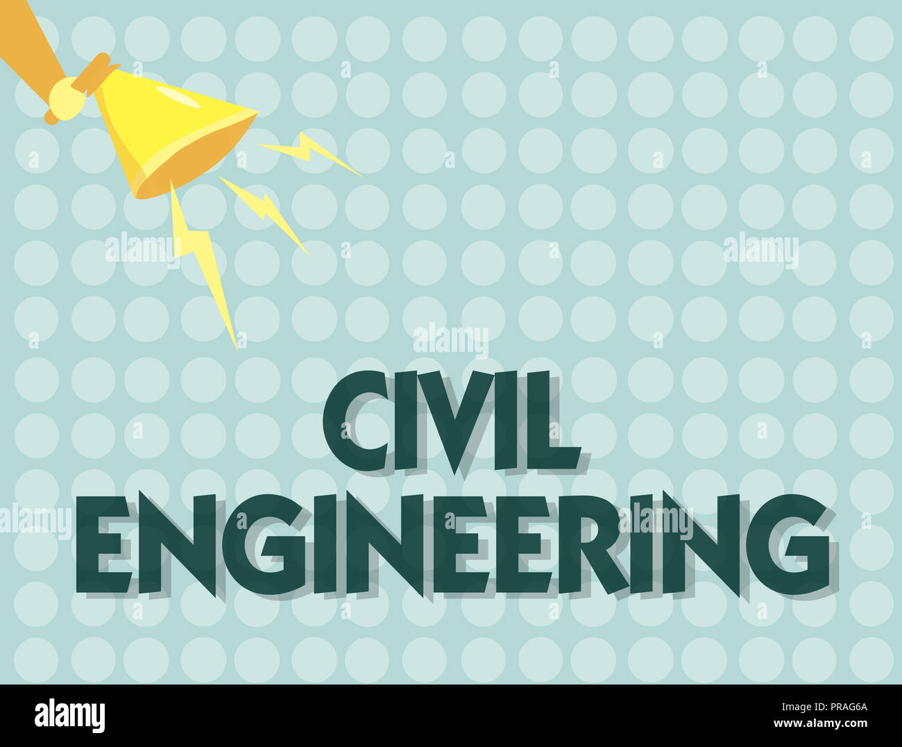 Handwriting text Civil Engineering. Concept meaning Planning Design ...
