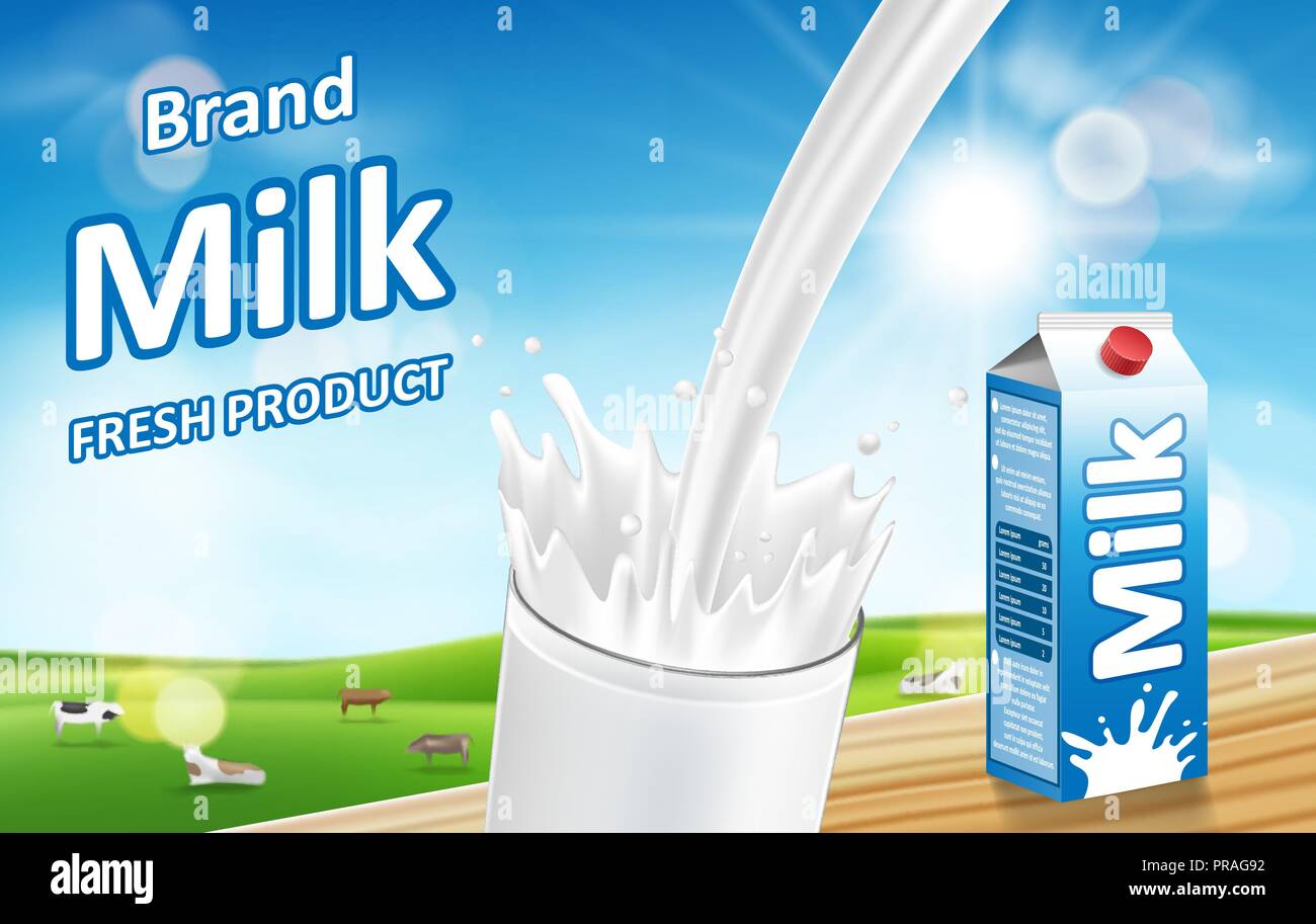 Drink milk poster hi-res stock photography and images - Alamy