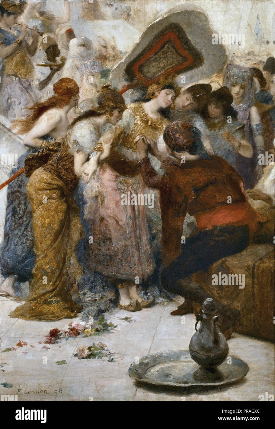 Cormon Fernand - in the Harem Stock Photo - Alamy
