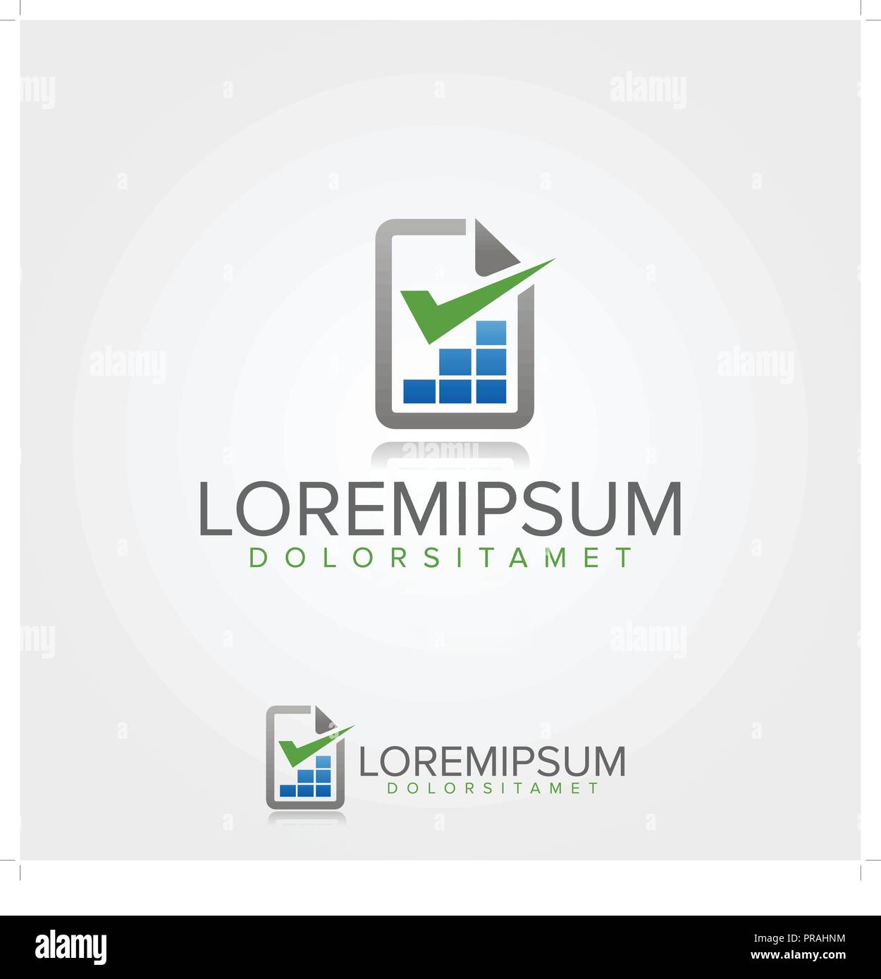 Checklist Finance Business Logo template Stock Vector Image & Art - Alamy