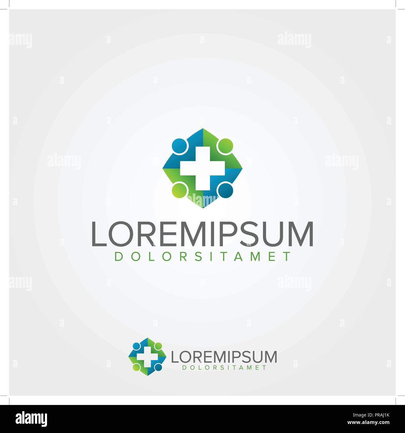Medical Logo Template Stock Vector Image & Art - Alamy