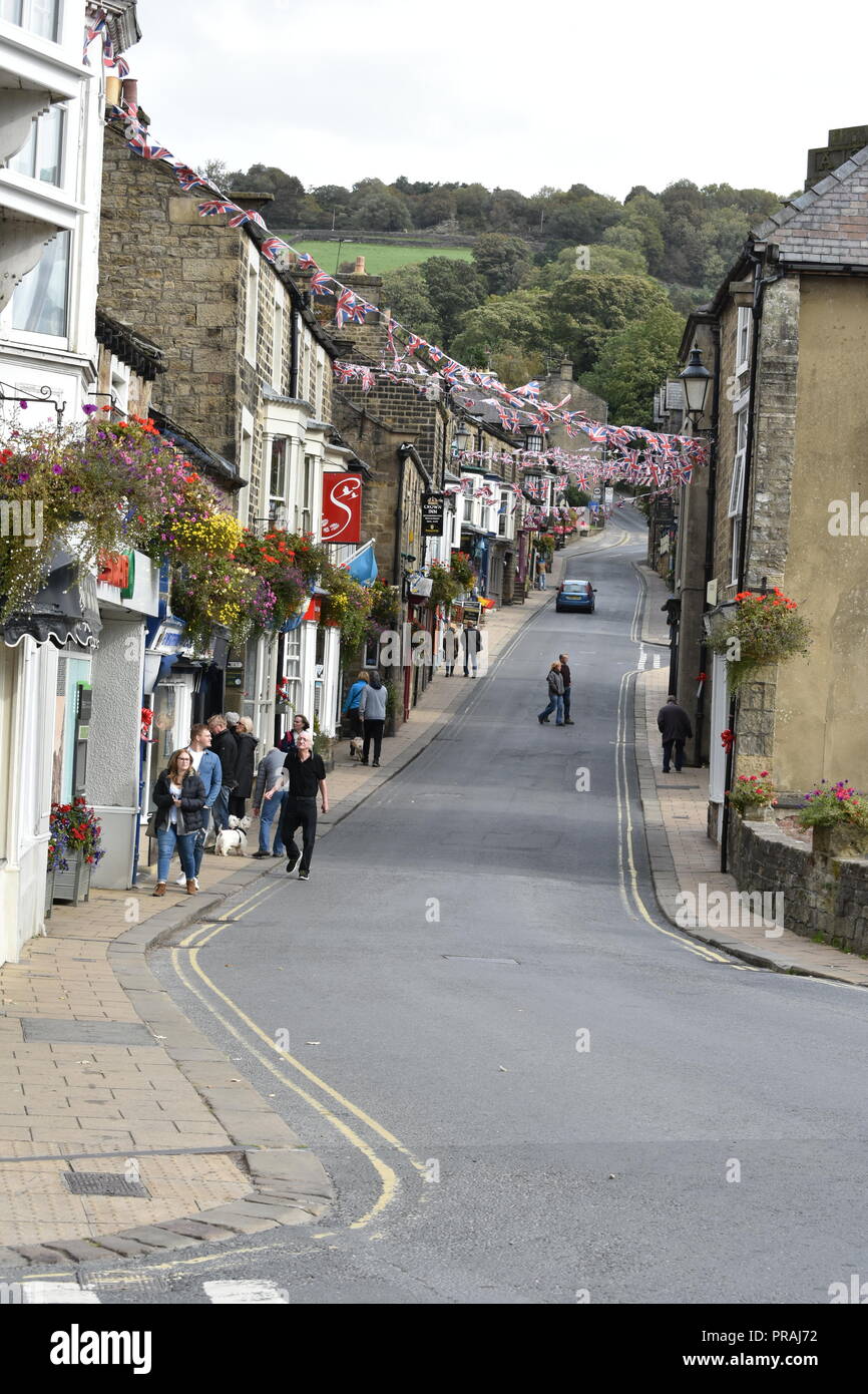 Pateley Bridge Yorkshire Stock Photo - Alamy