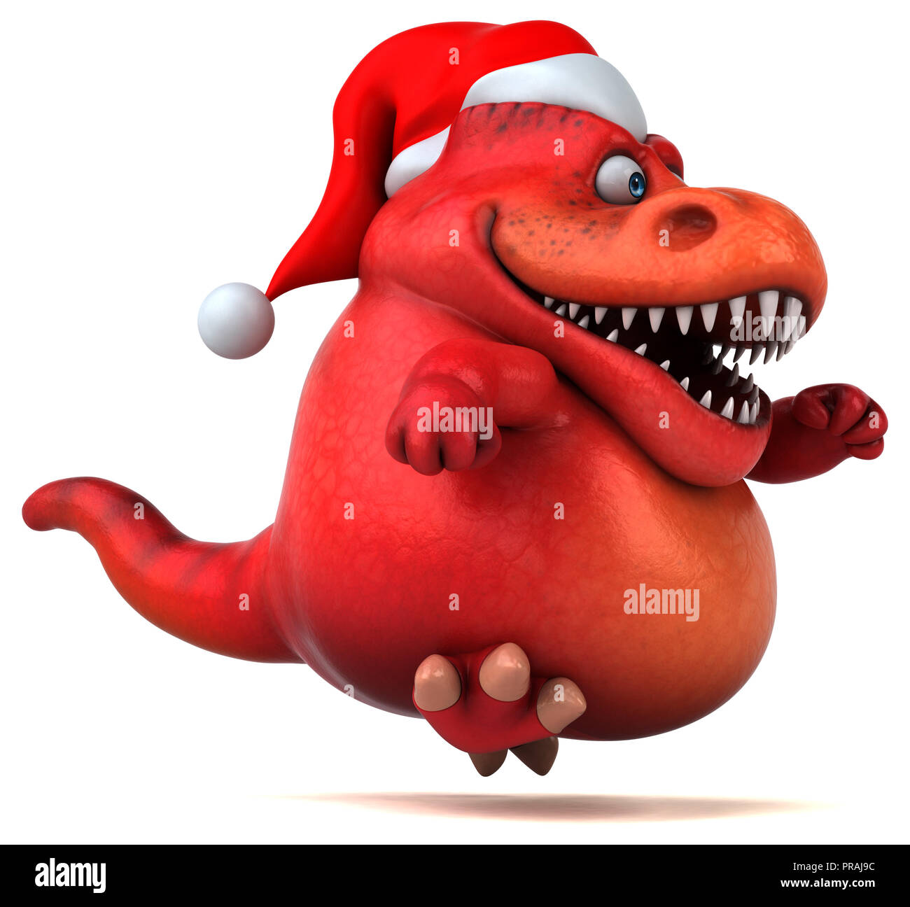 Fun dinosaur- 3D Illustration Stock Photo - Alamy