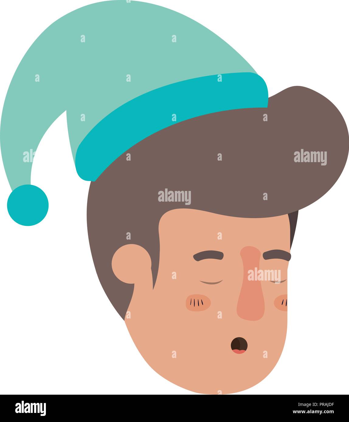 Man Sleeping Stock Vector Images - Alamy