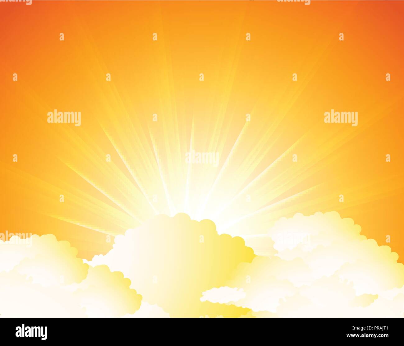 sunburst sunrise Illustration vector Stock Vector Image & Art - Alamy