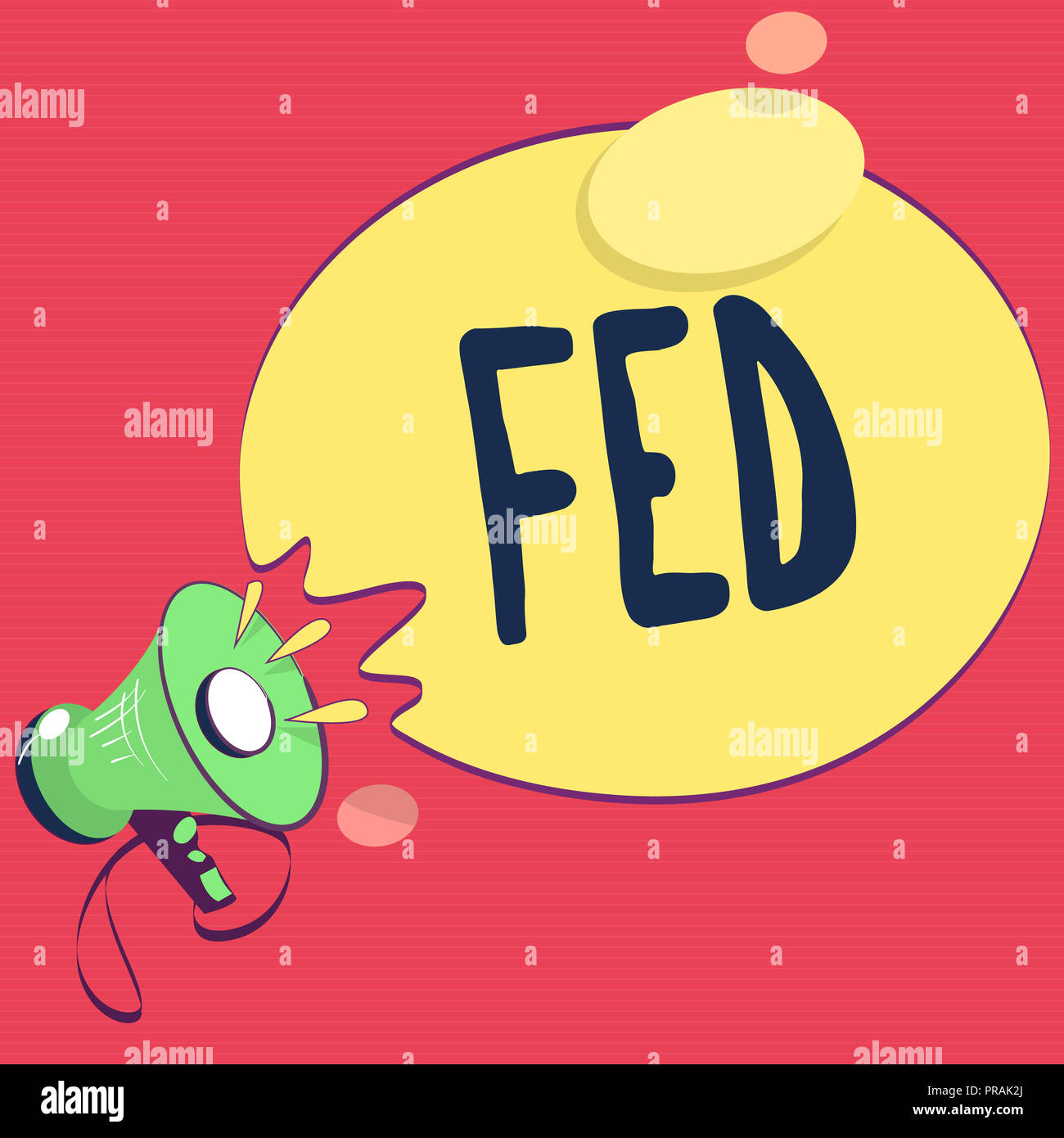 Text sign showing Fed. Conceptual photo A federal agent and official ...