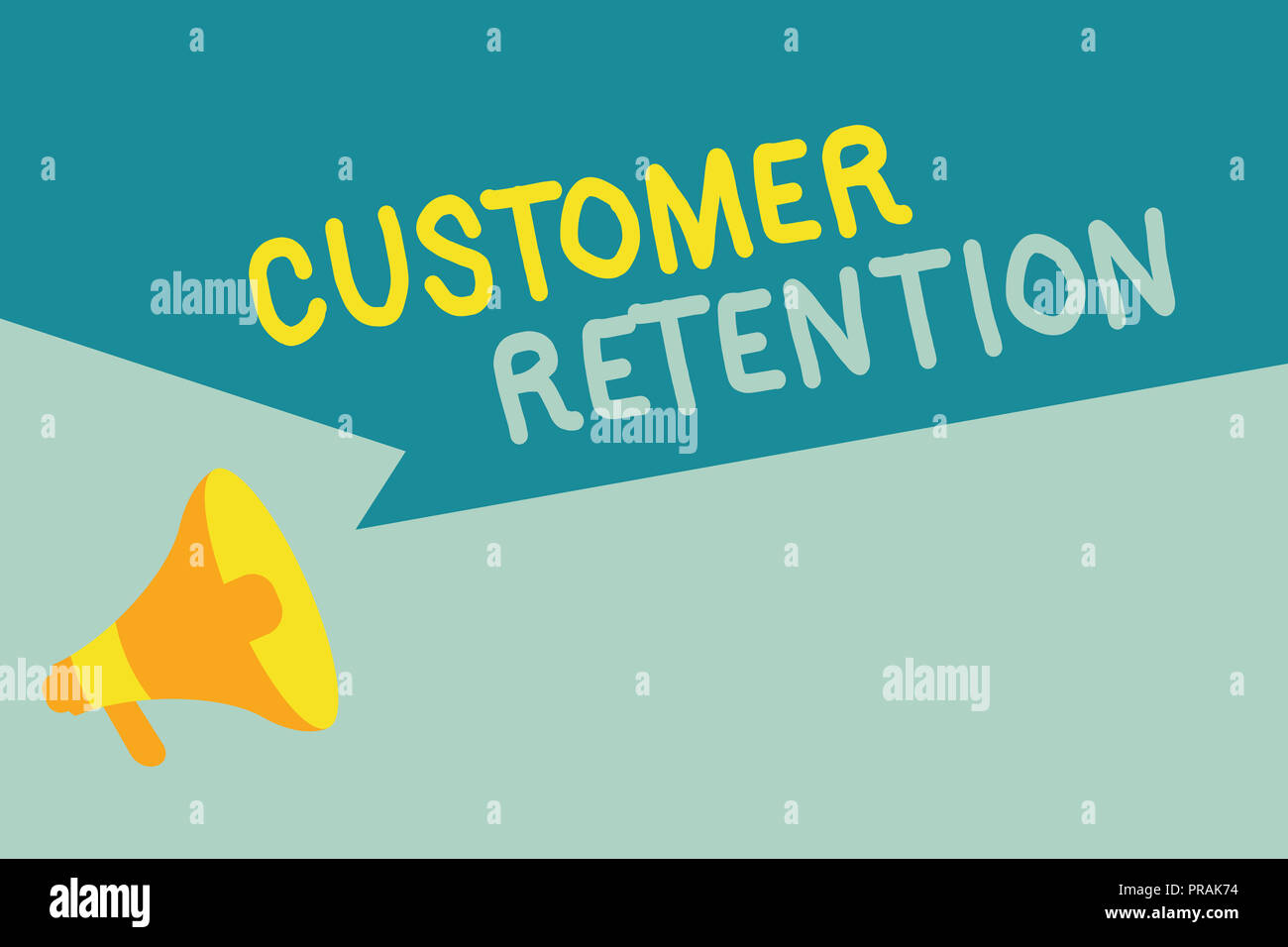 Handwriting Text Writing Customer Retention Concept Meaning Keeping Loyal Customers Retain Many