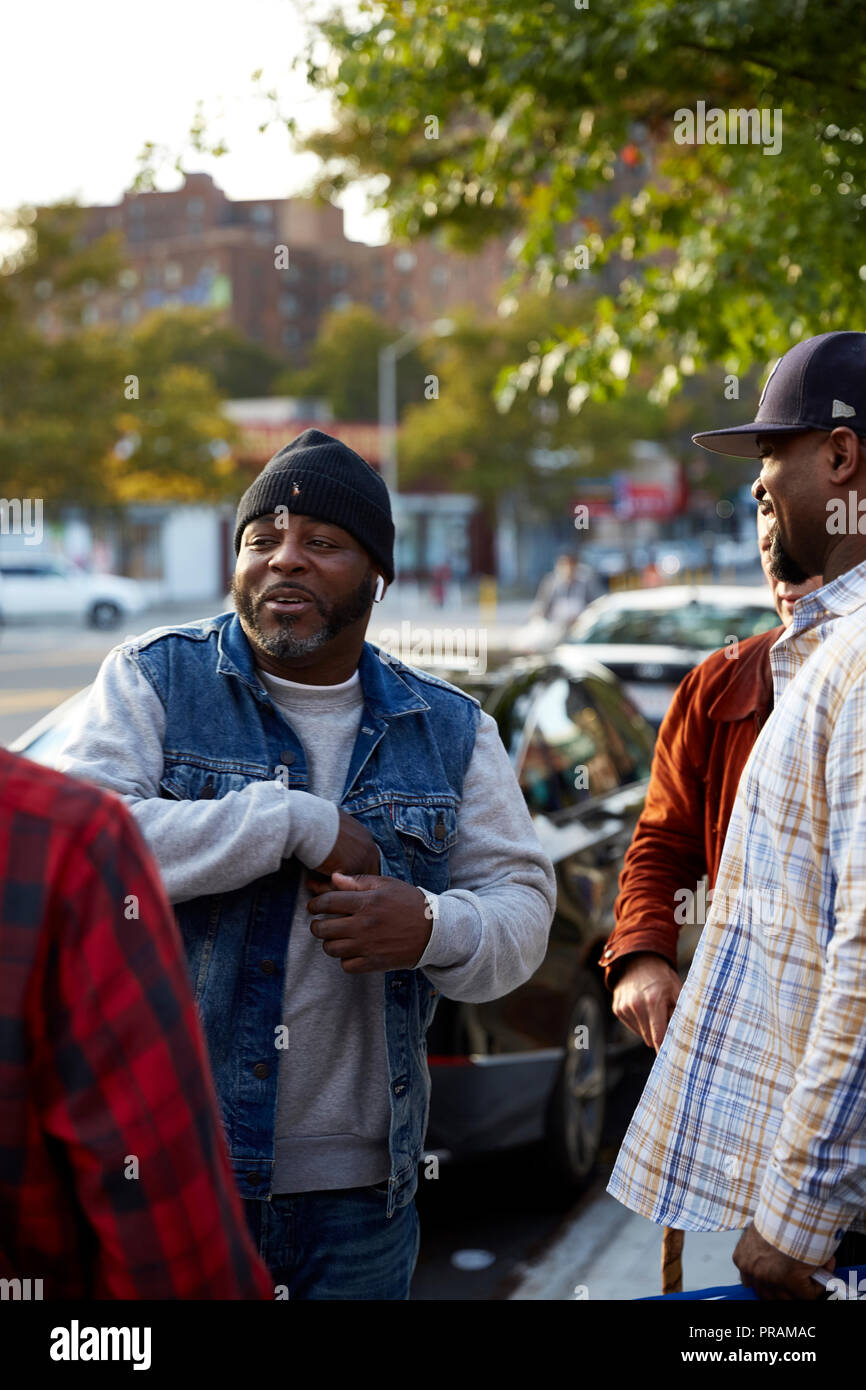 Bronx, New York, USA. 29th Sept, 2018. On set, "Time Matters" Imo Haile ...