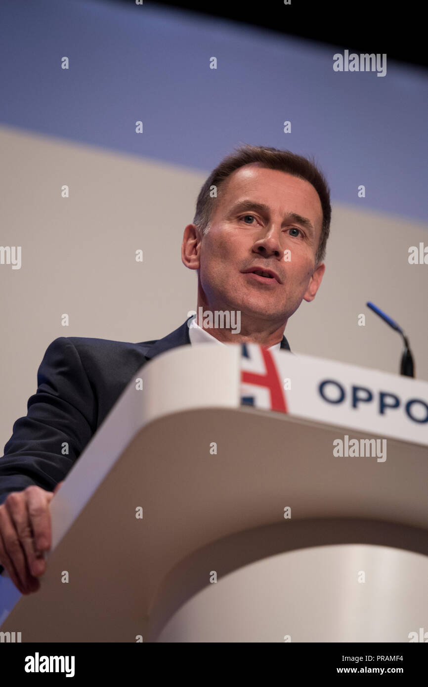 Jeremy Hunt Smiling High Resolution Stock Photography and Images - Alamy