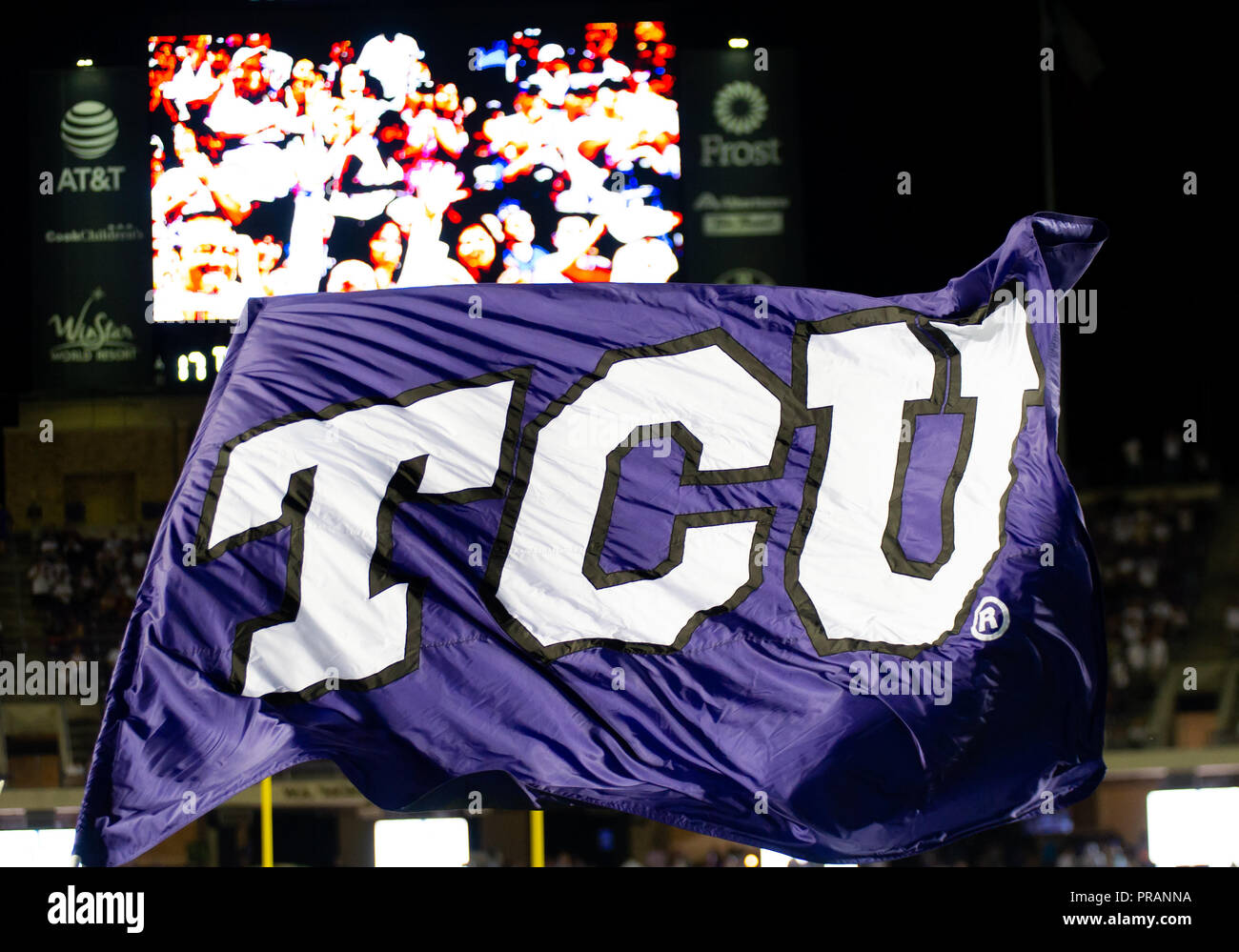 Tcu flag hi-res stock photography and images - Alamy