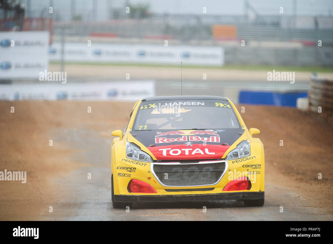September 30, 2018: Kevin Hansen #71 with Team Peugeot Total in action ...