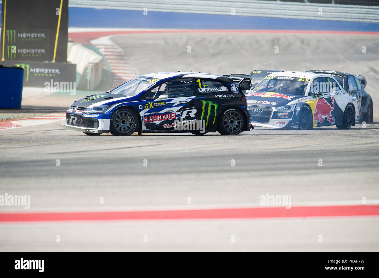 September 30, 2018: Johan Kristoffersson #01 with team PSRX Volkswagen ...