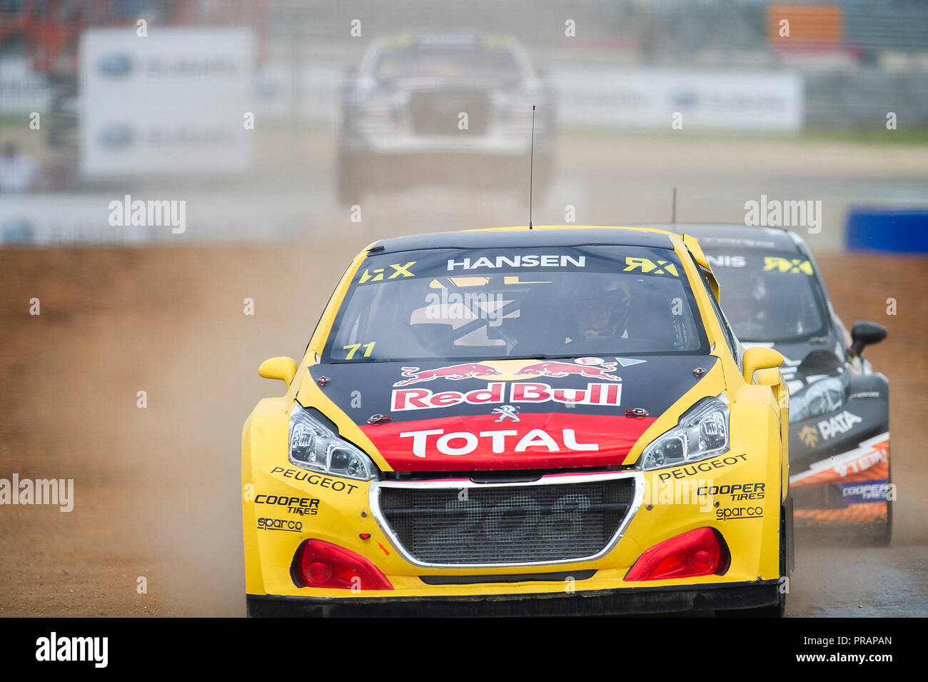 September 30, 2018: Kevin Hansen #71 with Team Peugeot Total in action ...