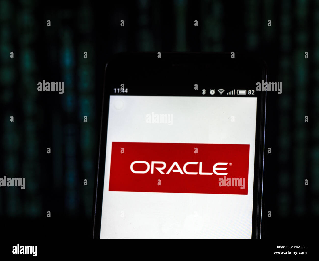 Oracle corporation logo hi-res stock photography and images - Alamy