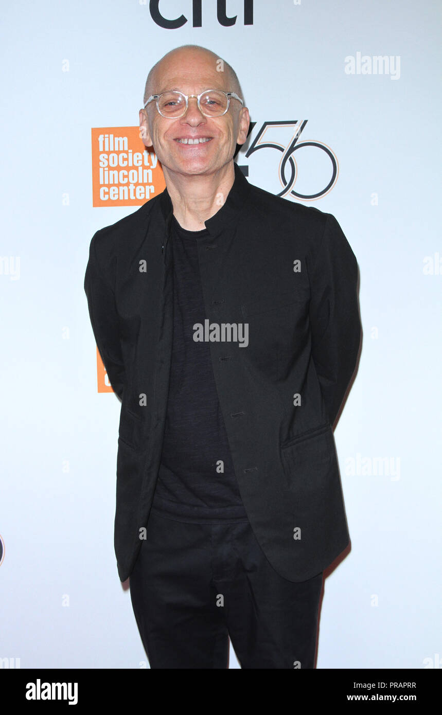 September 30, 2018 David Lang attend The 56th New York Film Festival ...
