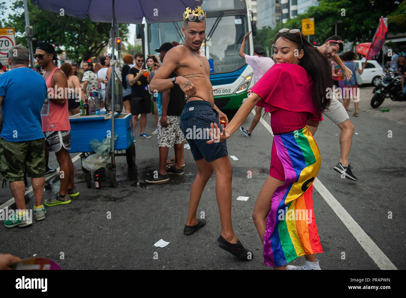 Rio de Janeiro, Brazil. 30th Sept, 2018. - 23 LGBT Pride Parade - The ...