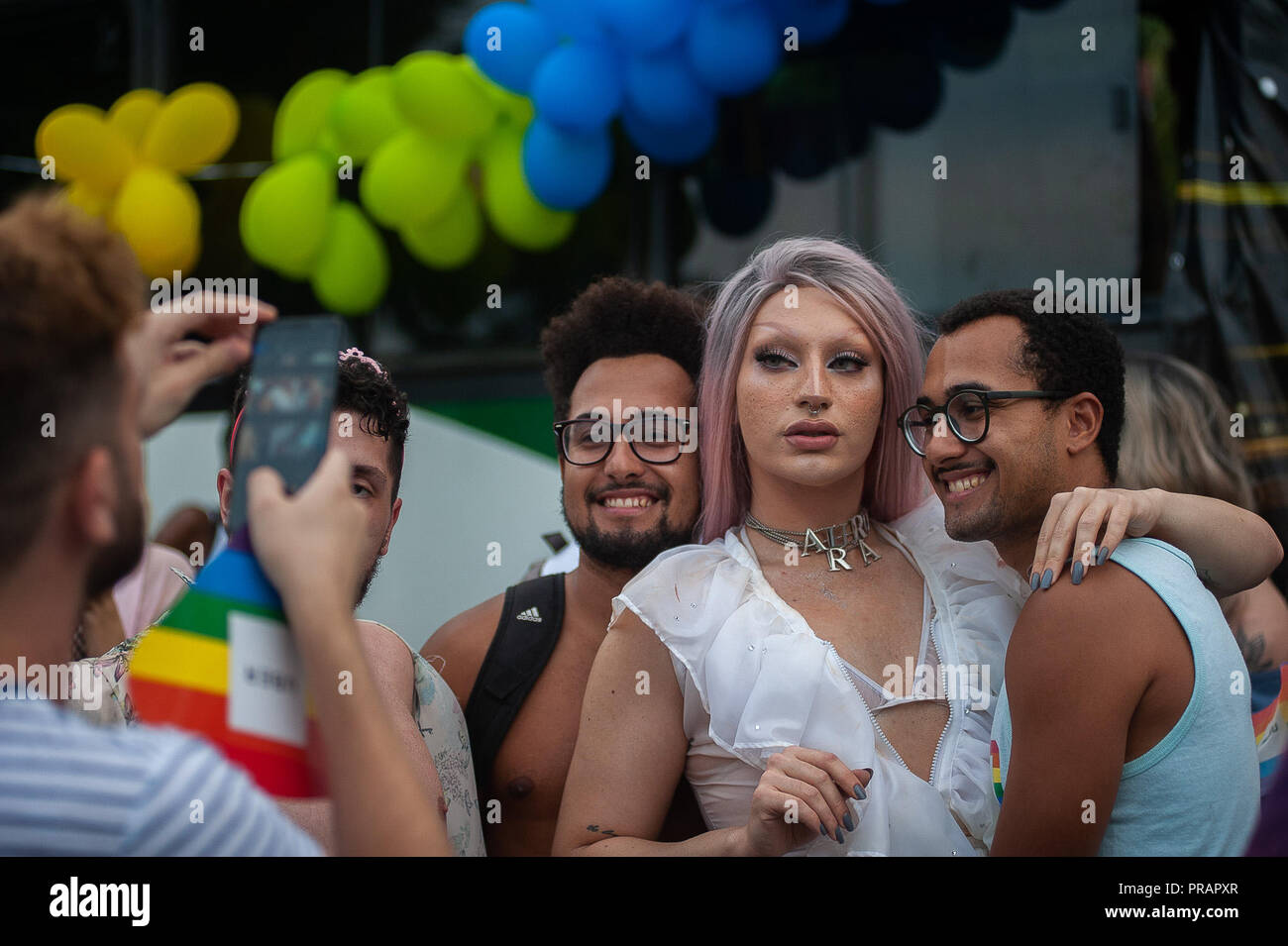Rio de Janeiro, Brazil. 30th Sept, 2018. - 23 LGBT Pride Parade - The ...