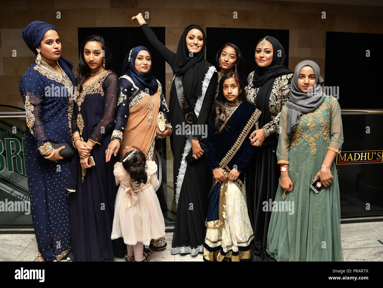 London, UK. 30th Sept, 2018. Eniyah Rana of Modest Street Hijabi Makeup ...