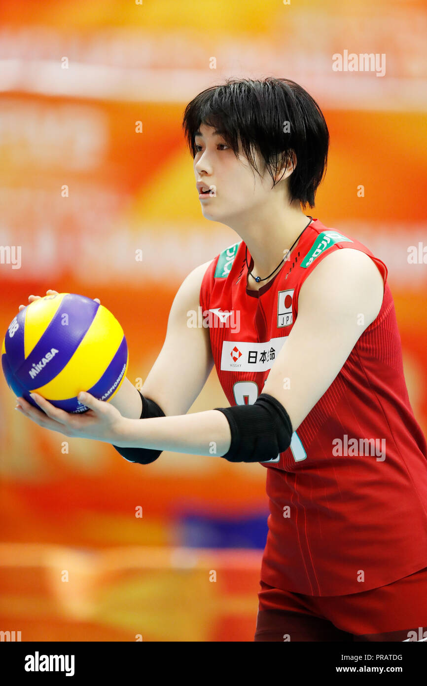 Kanagawa, Japan. 29th Sep, 2018. /Ai Kurogo (JPN) Volleyball : FIVE ...