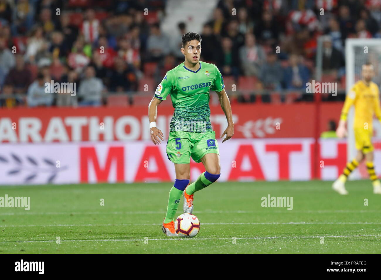 Sevilla, Spain. 27th Sep, 2018. Marc Bartra (Betis) Football/Soccer ...