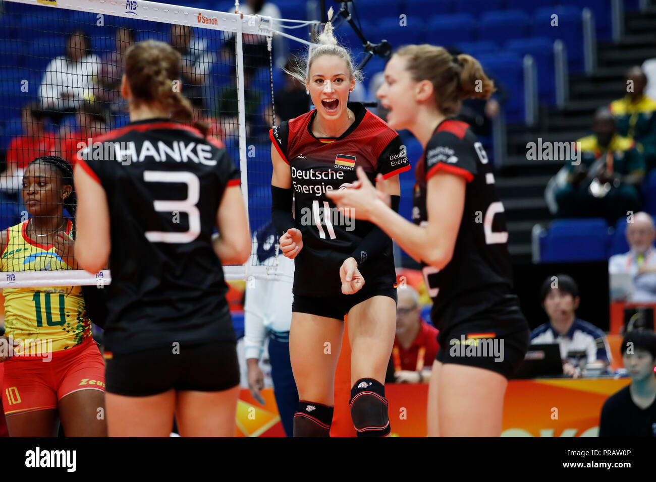 Kanagawa, Japan. 30th Sep, 2018. Lippmann Louisa (GER) Volleyball ...