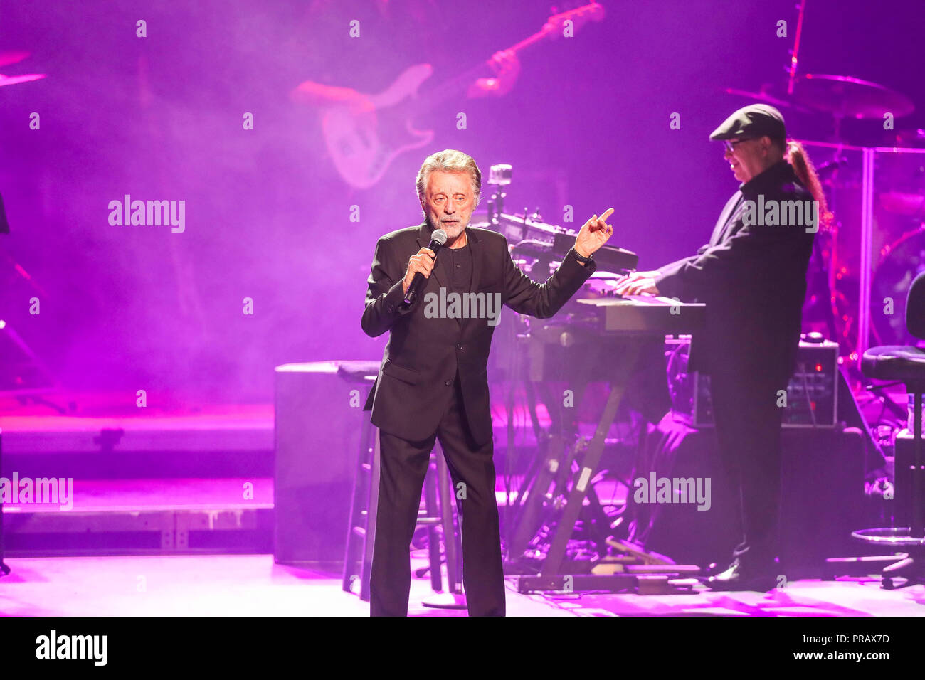 Durham, North Carolina, USA. 30th Sep, 2018. Music Artist FRANKIE VALLI ...
