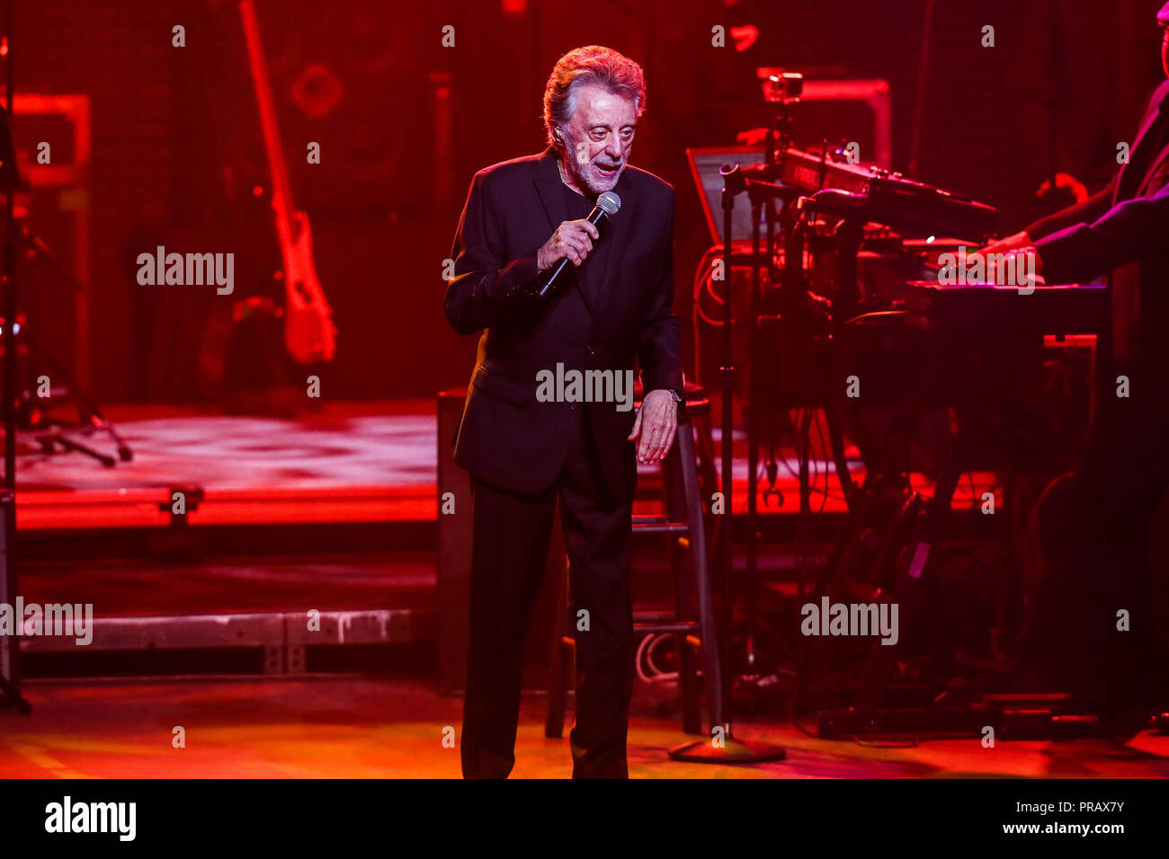 Durham, North Carolina, USA. 30th Sep, 2018. Music Artist FRANKIE VALLI ...