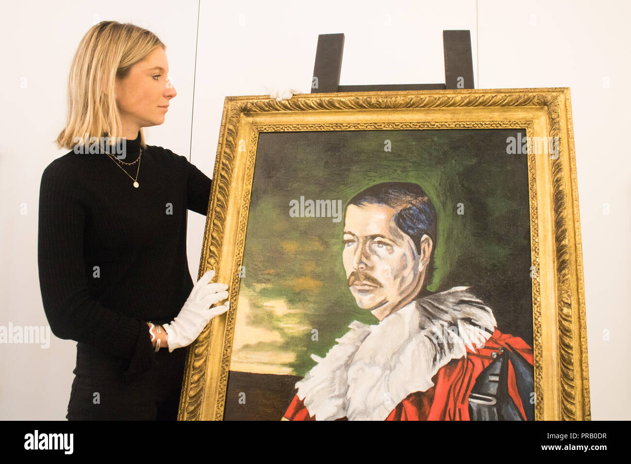 London, UK. 1st Oct, 2018. Image: Portrait of John Bingham, 7th Earl of ...
