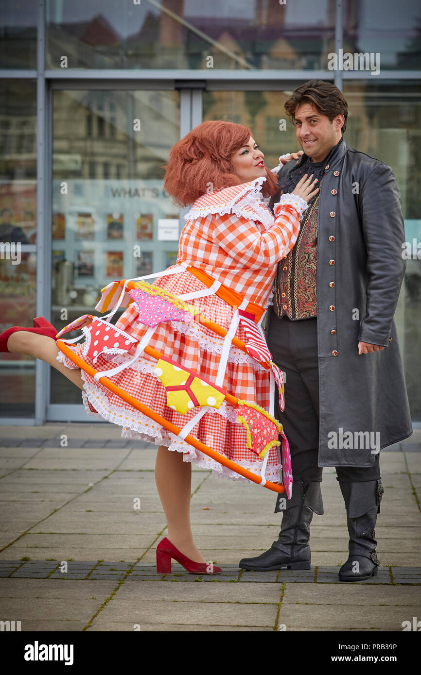 Greater Manchester, UK 1st Oct 2018. James Argent from The Only Way Is ...