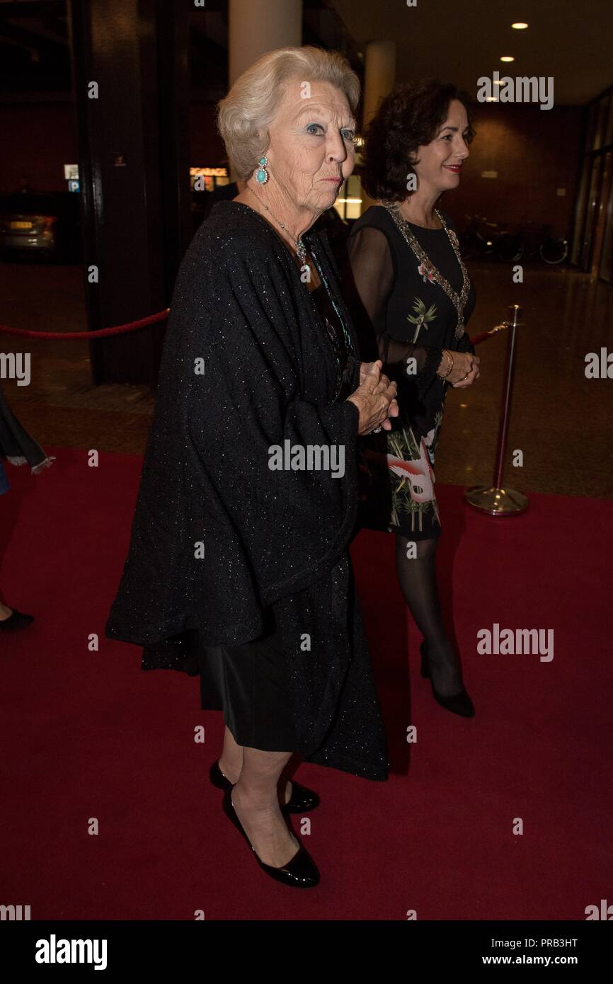 Princess Beatrix during the opera "30 years of Pierre Audi and the ...