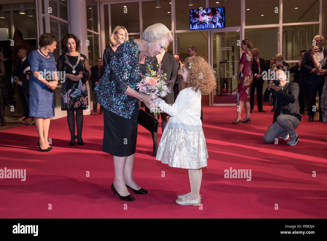 Princess Beatrix during the opera "30 years of Pierre Audi and the ...